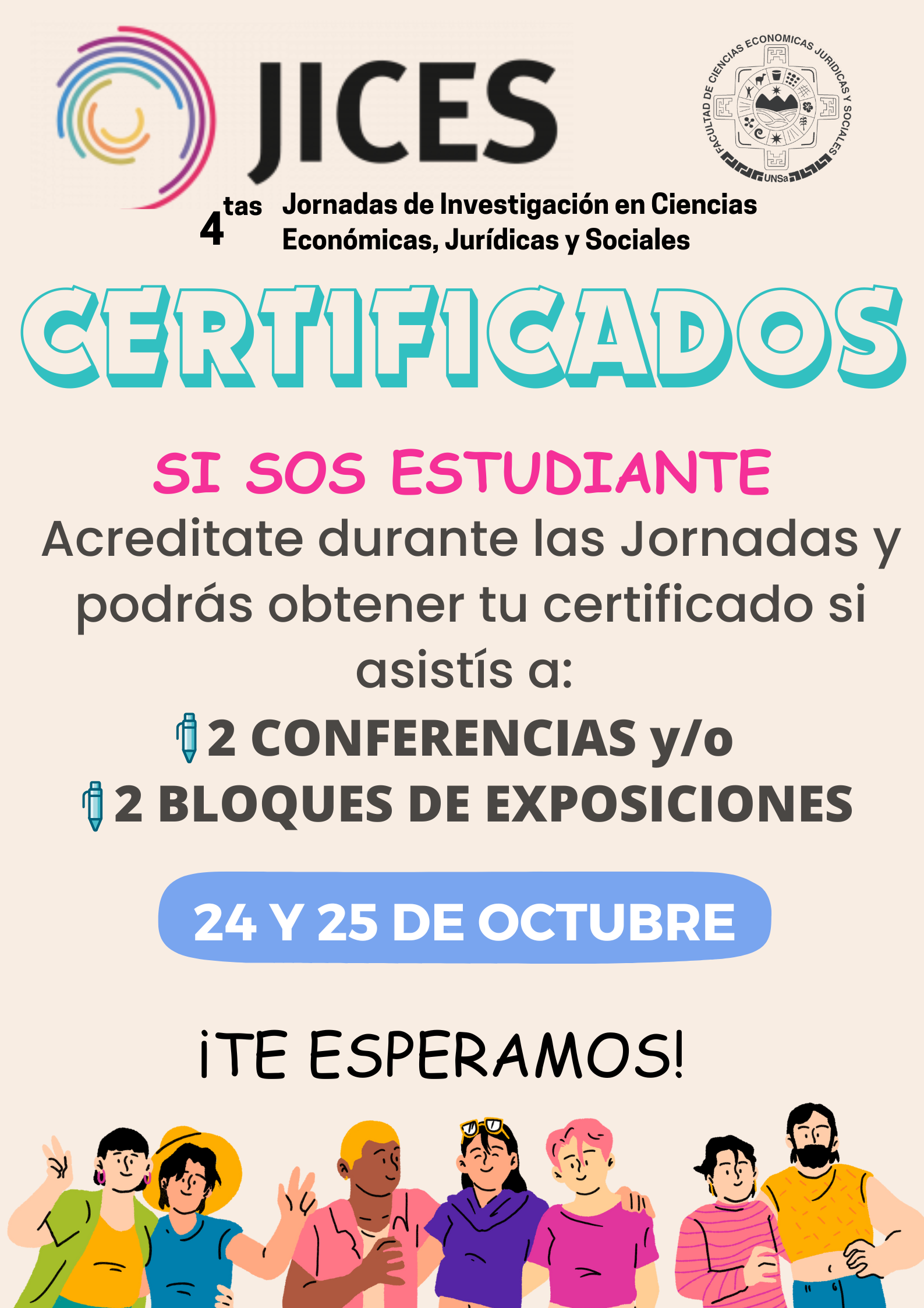 Cronograma JICES 2024